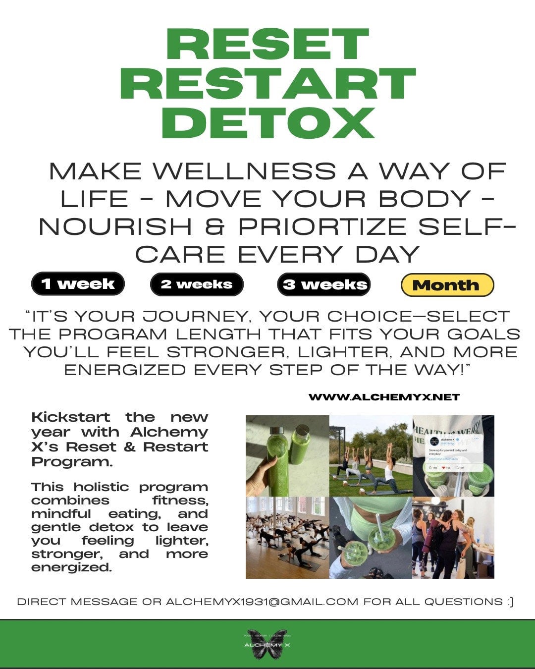 RESET & RESTART DETOX PROGRAM | MOVE. NOURISH. COLLAB. GROW.
